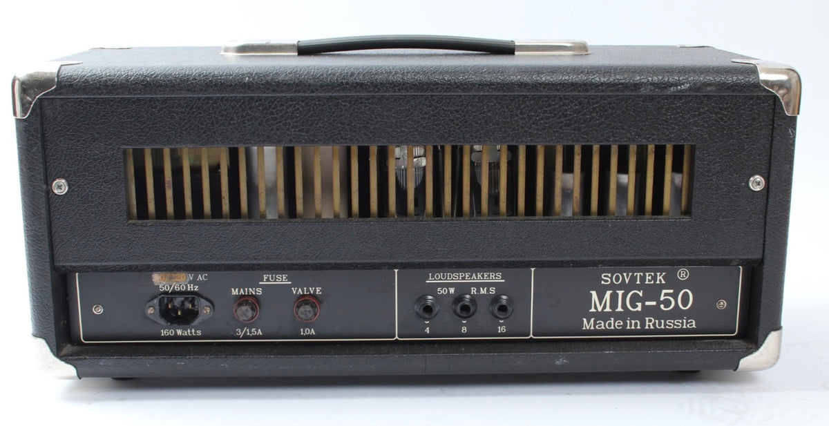 1990s Sovtek MIG 50 black – Yeahman's Vintage & Used Guitars