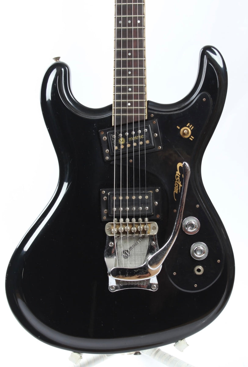 1970s Mosrite Avenger Custom black – Yeahman's Vintage & Used Guitars