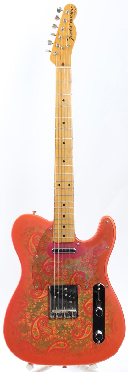 1990 Fender Telecaster 69 Reissue pink paisley – Yeahman's Vintage ...