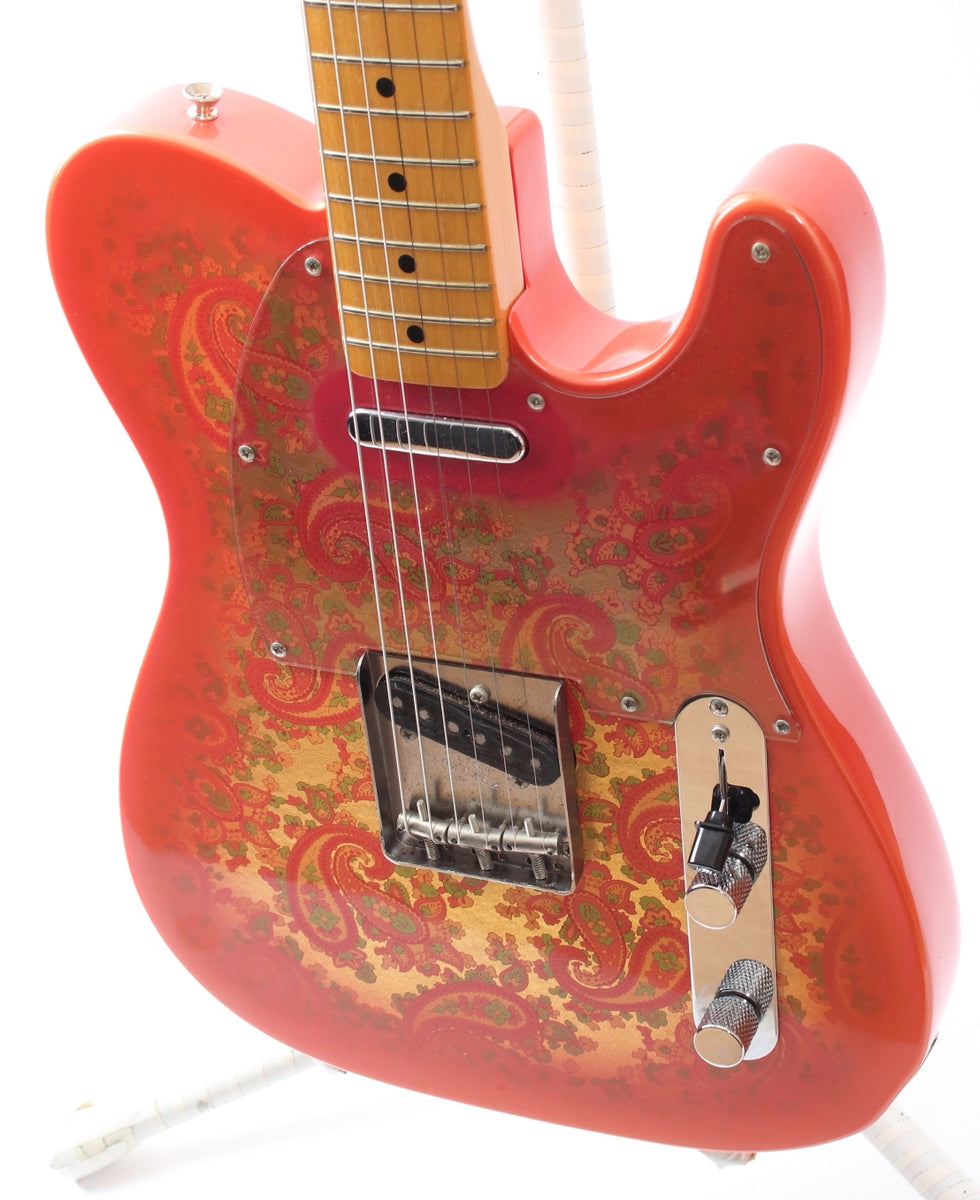 1990 Fender Telecaster 69 Reissue pink paisley – Yeahman's Vintage ...