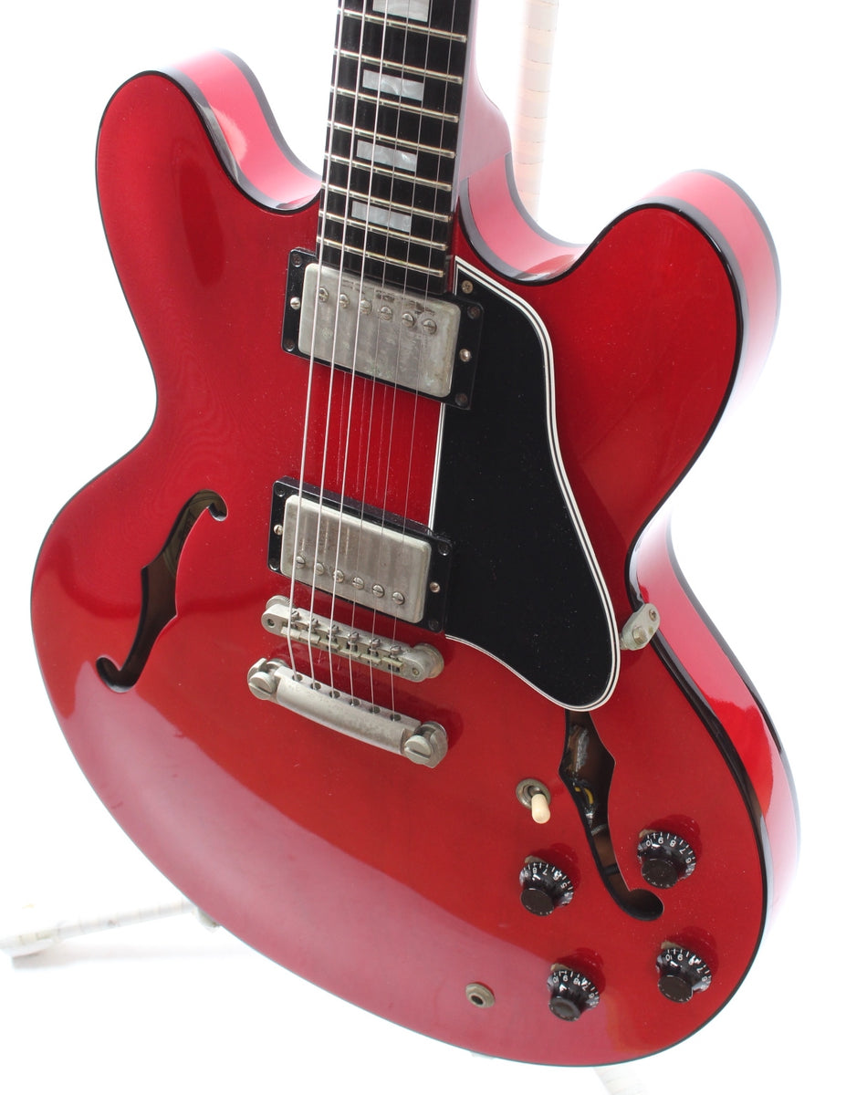 2000 Gibson ES-335 black binding ebony fretboard cherry red – Yeahman's ...
