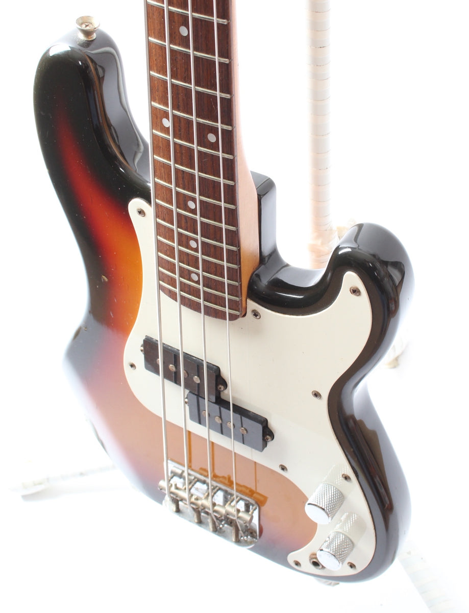 1992 Fender Precision Bass Mini MPB-33 sunburst – Yeahman's Vintage ...