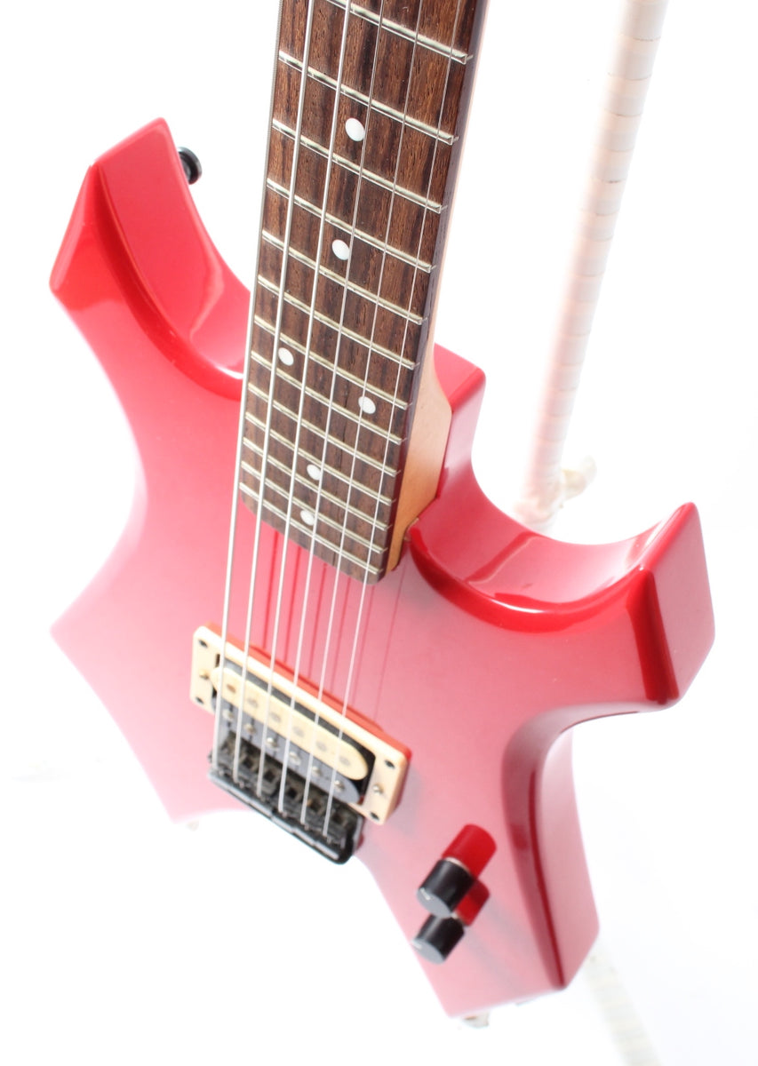 1991 BC Rich Warlock Mini arrest me red – Yeahman's Vintage & Used Guitars
