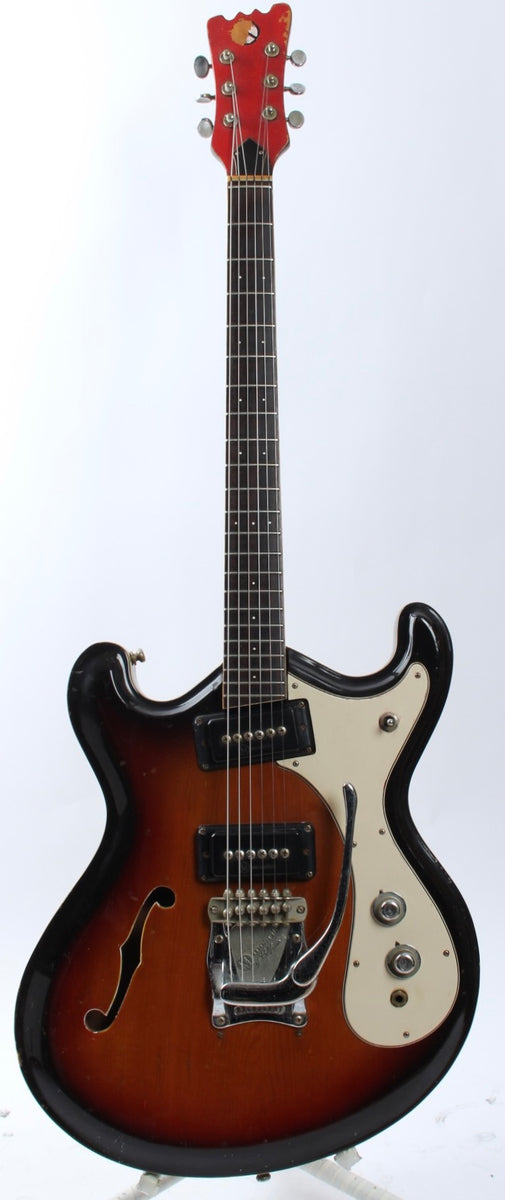 1969 Minister Mosrite Combo sunburst – Yeahman's Vintage & Used Guitars