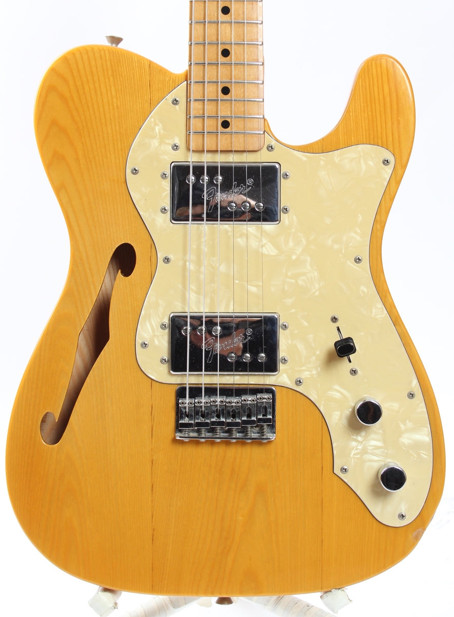 1990 Fender Telecaster Thinline 72 Reissue natural – Yeahman's Vintage ...