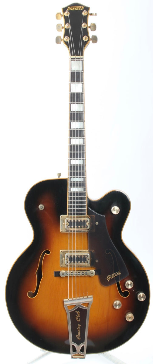 1973 Gretsch Country Club 7575 sunburst – Yeahman's Vintage & Used Guitars