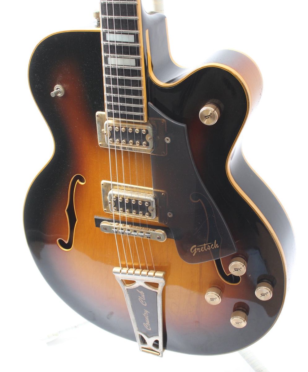 1973 Gretsch Country Club 7575 sunburst – Yeahman's Vintage & Used Guitars
