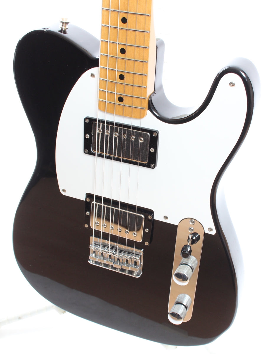 1990 Fender Telecaster 52 Reissue Dual Humbucker Custom Order black ...