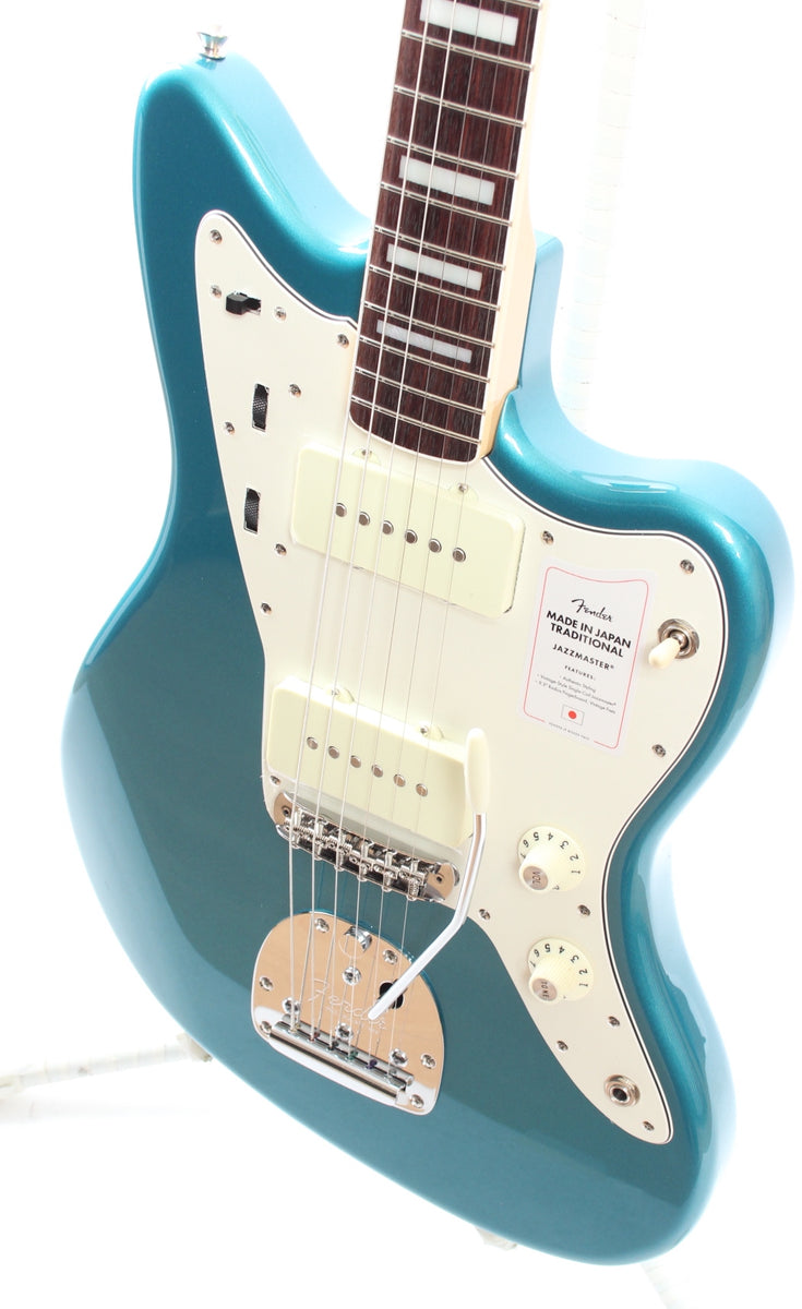2025 Fender Jazzmaster Late 60s Traditional II ocean turquoise metalli ...