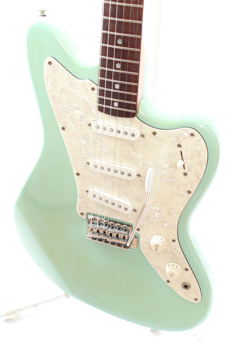 2000 Squier Jagmaster SSS surf green – Yeahman's Vintage & Used Guitars