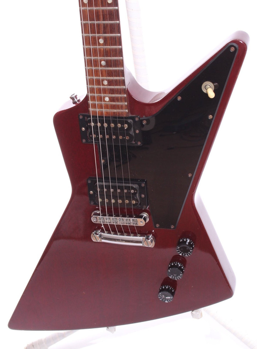 1996 Gibson Explorer 76 Reissue cherry red – Yeahman's Vintage & Used ...