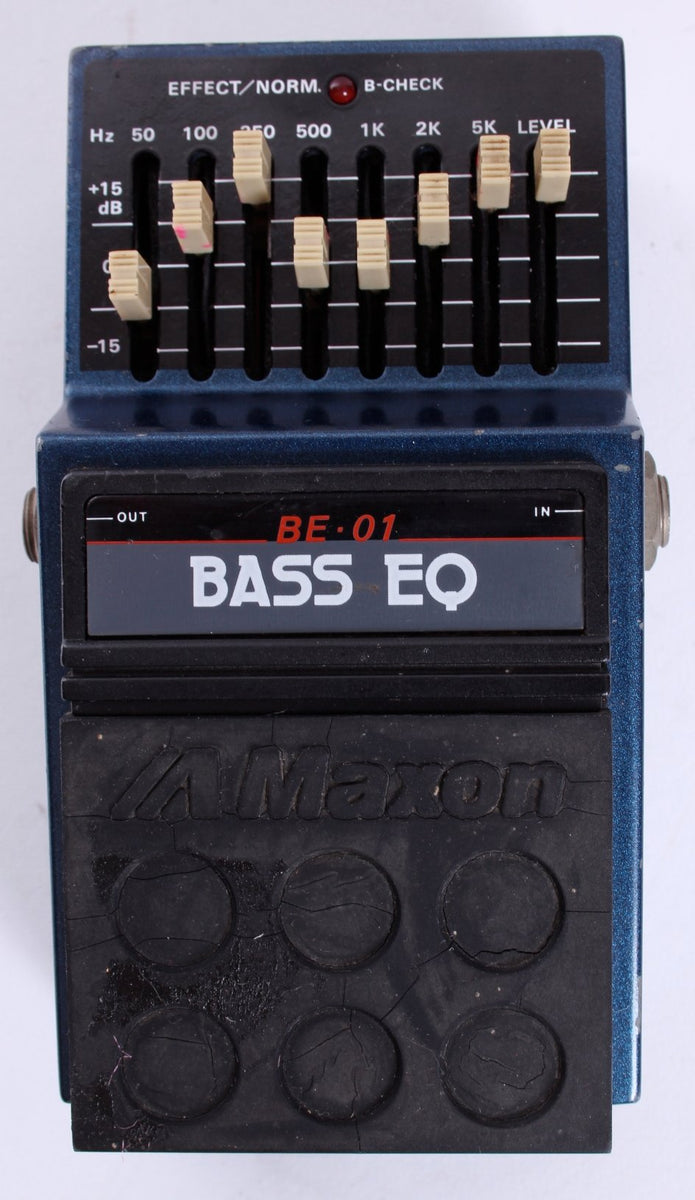 1985 Maxon Bass EQ BE-01 – Yeahman's Vintage & Used Guitars