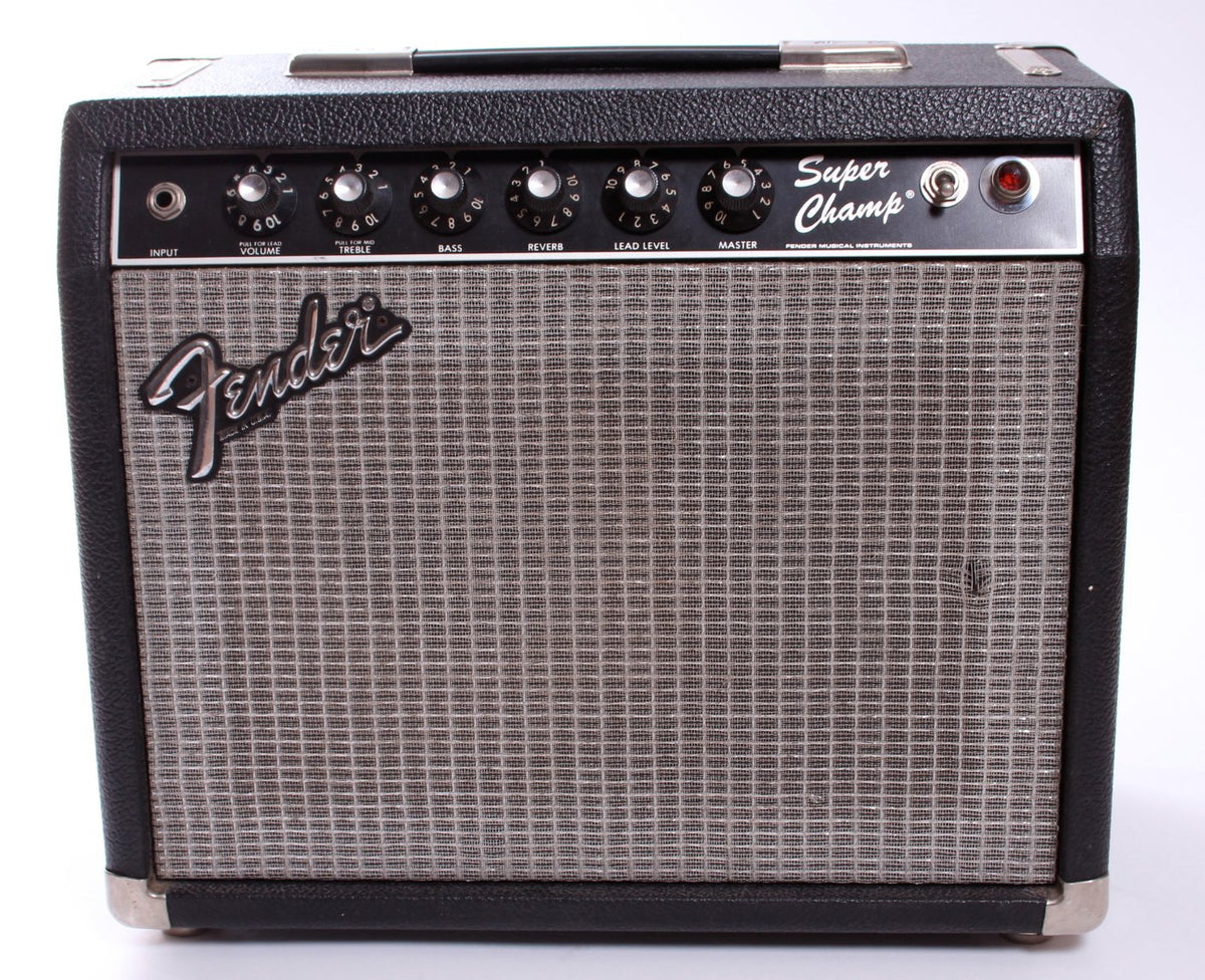 1984 Fender Super Champ Amp – Yeahman's Vintage & Used Guitars