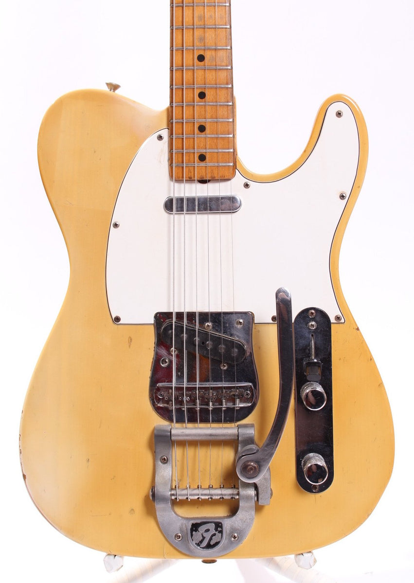 1968 Fender Telecaster blonde Bigsby – Yeahman's Vintage & Used Guitars