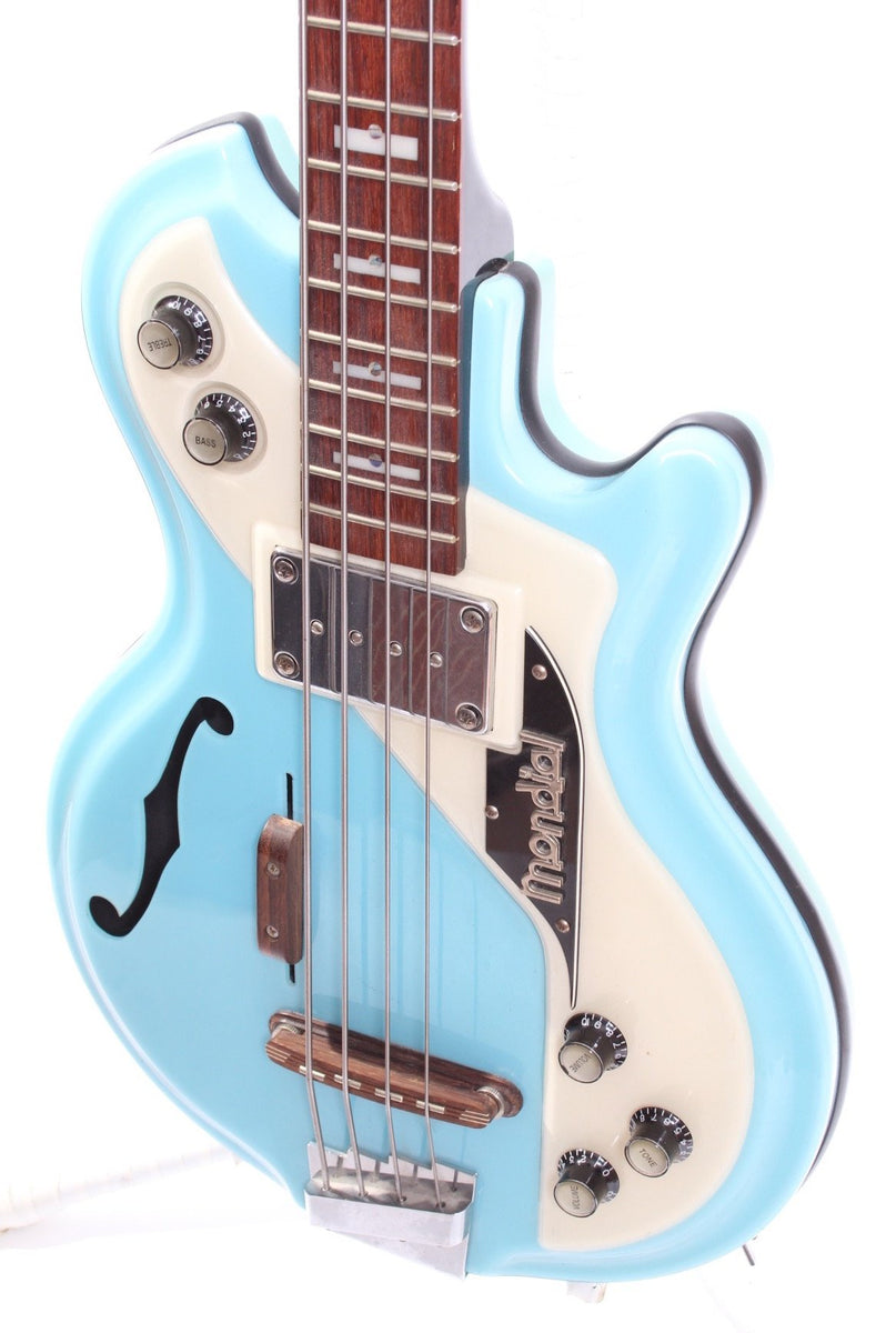 2000s Italia Mondial Classic Bass blue – Yeahman's Vintage & Used Guitars