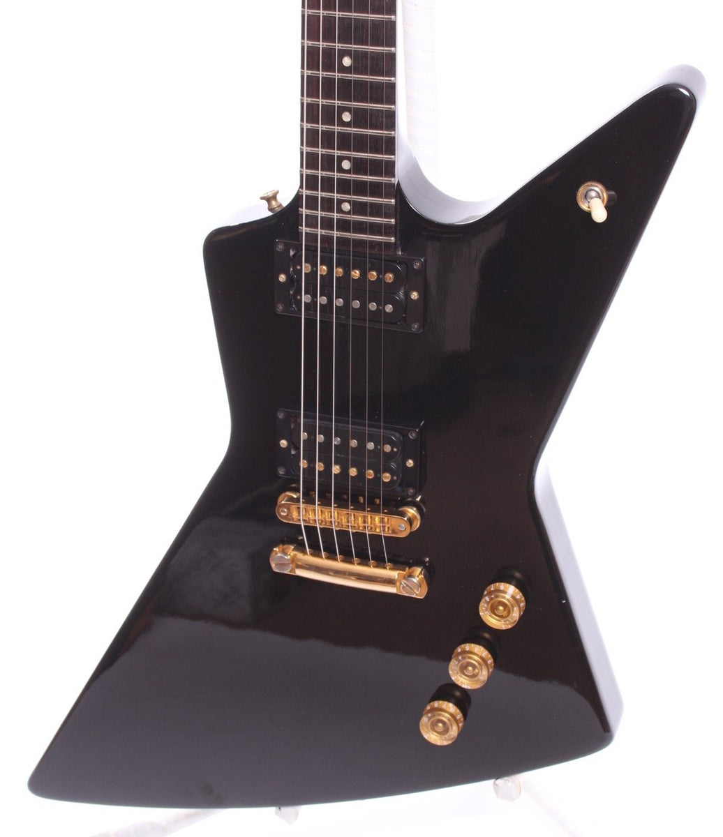 1991 Gibson Explorer Custom Shop Flying V headstock ebony – Yeahman's ...