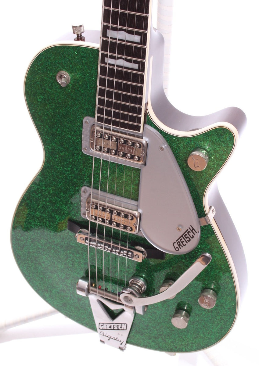 1994 Gretsch Duo Jet 6129 green sparkle – Yeahman's Vintage & Used Guitars