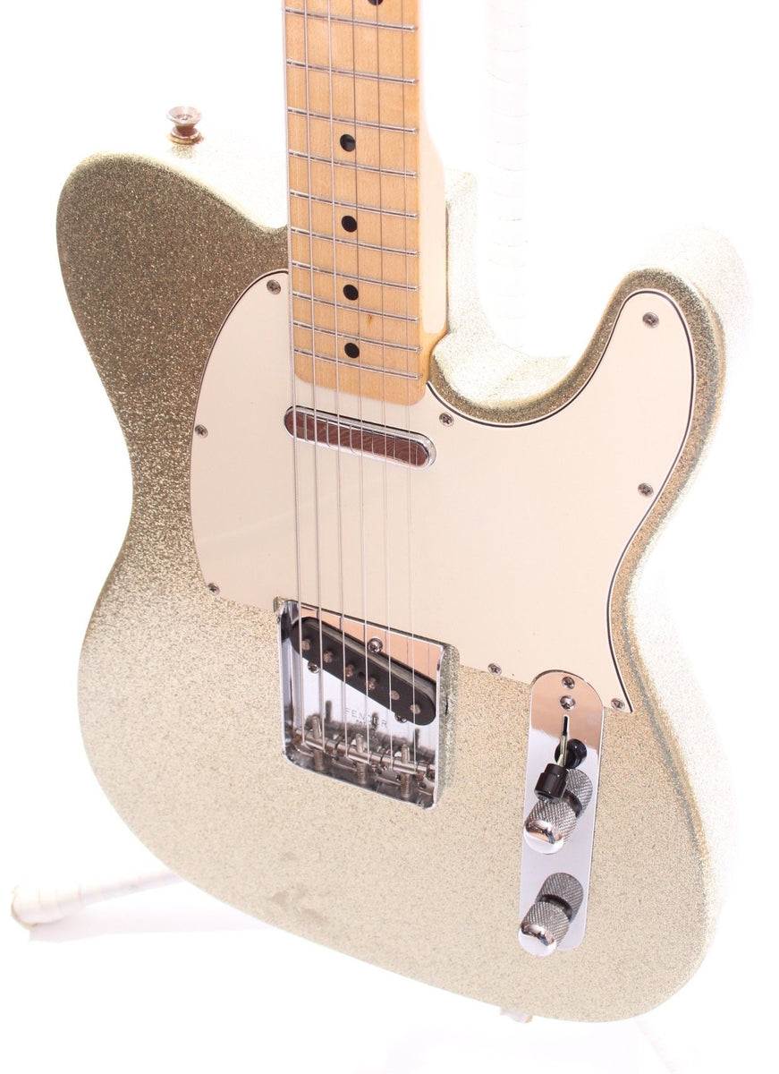 1994 Fender Sparkle Telecaster Custom Shop silver metallic – Yeahman's ...