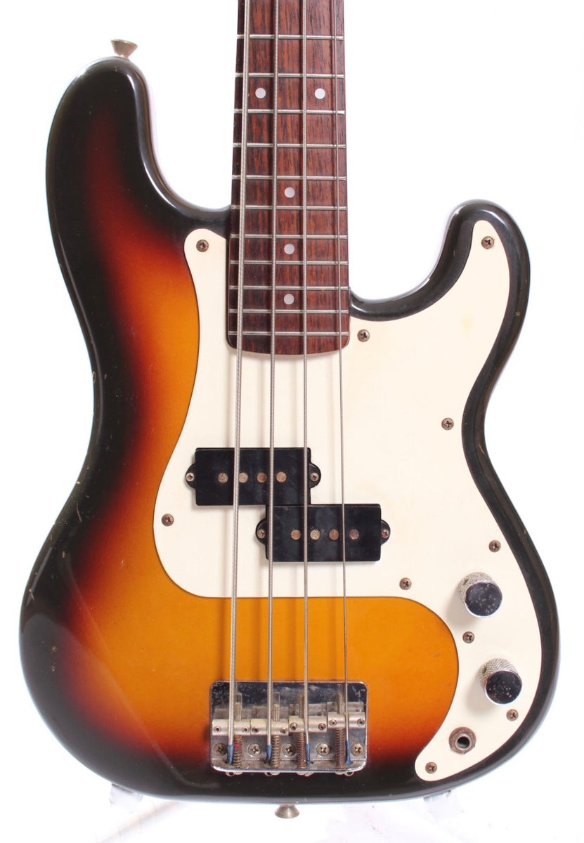 1992 Fender Precision Bass Mini MPB-33 sunburst – Yeahman's Vintage ...