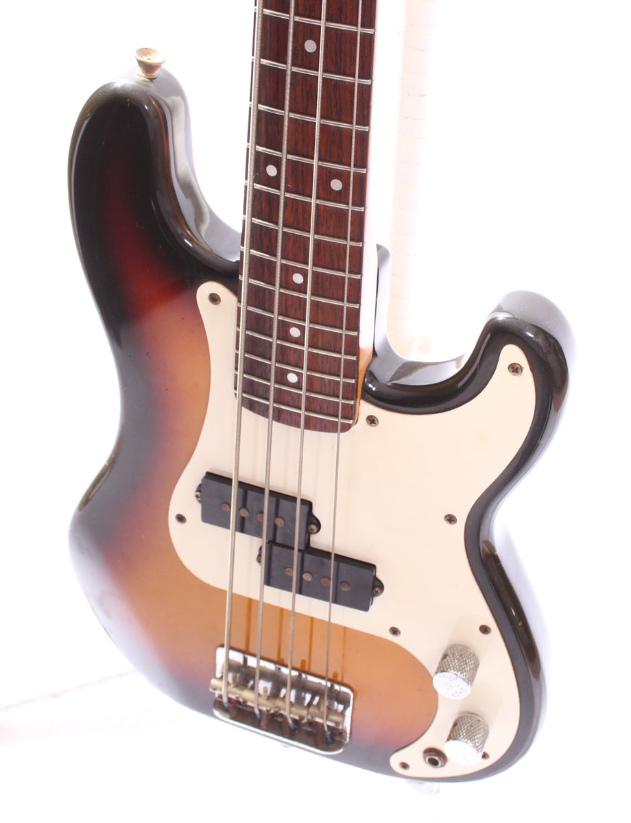 1992 Fender Precision Bass Mini MPB-33 sunburst – Yeahman's Vintage ...