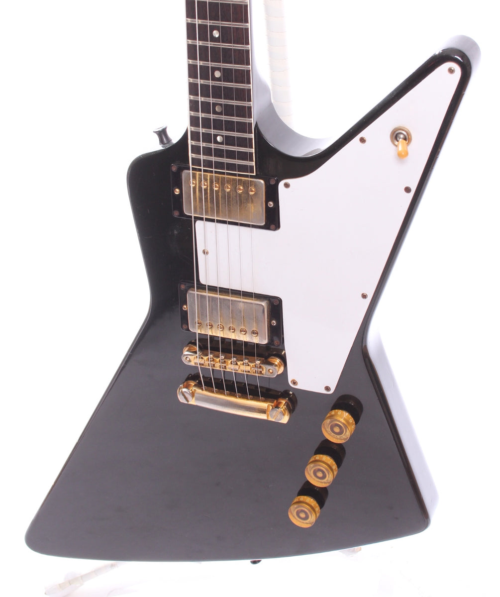 1982 Gibson Explorer w/ binding ebony – Yeahman's Vintage & Used Guitars