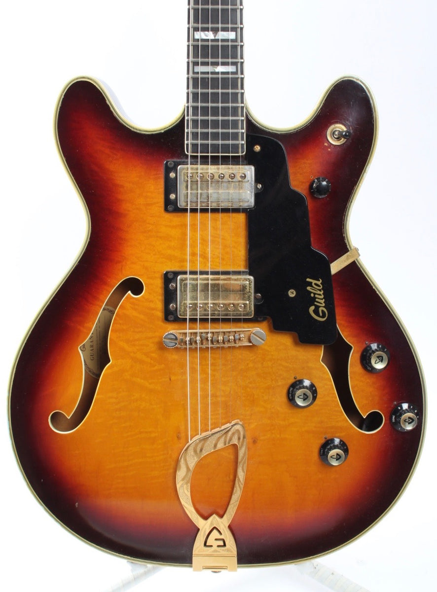 1974 Guild Starfire VI sunburst – Yeahman's Vintage & Used Guitars
