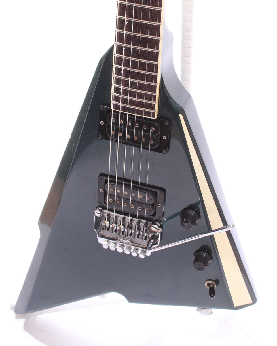 1985 Fender Katana gun metal blue – Yeahman's Vintage & Used Guitars