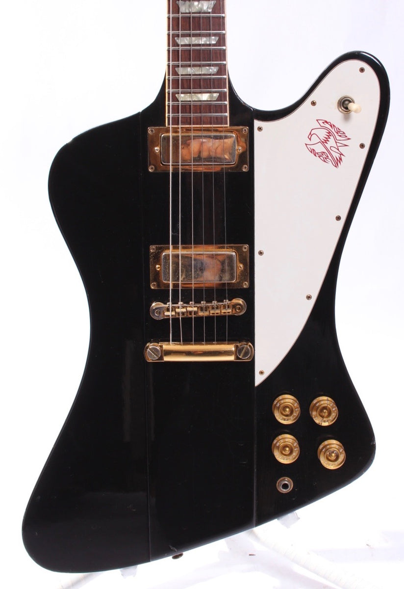 1991 Gibson Firebird V Custom Shop Edition gold hardware ebony ...