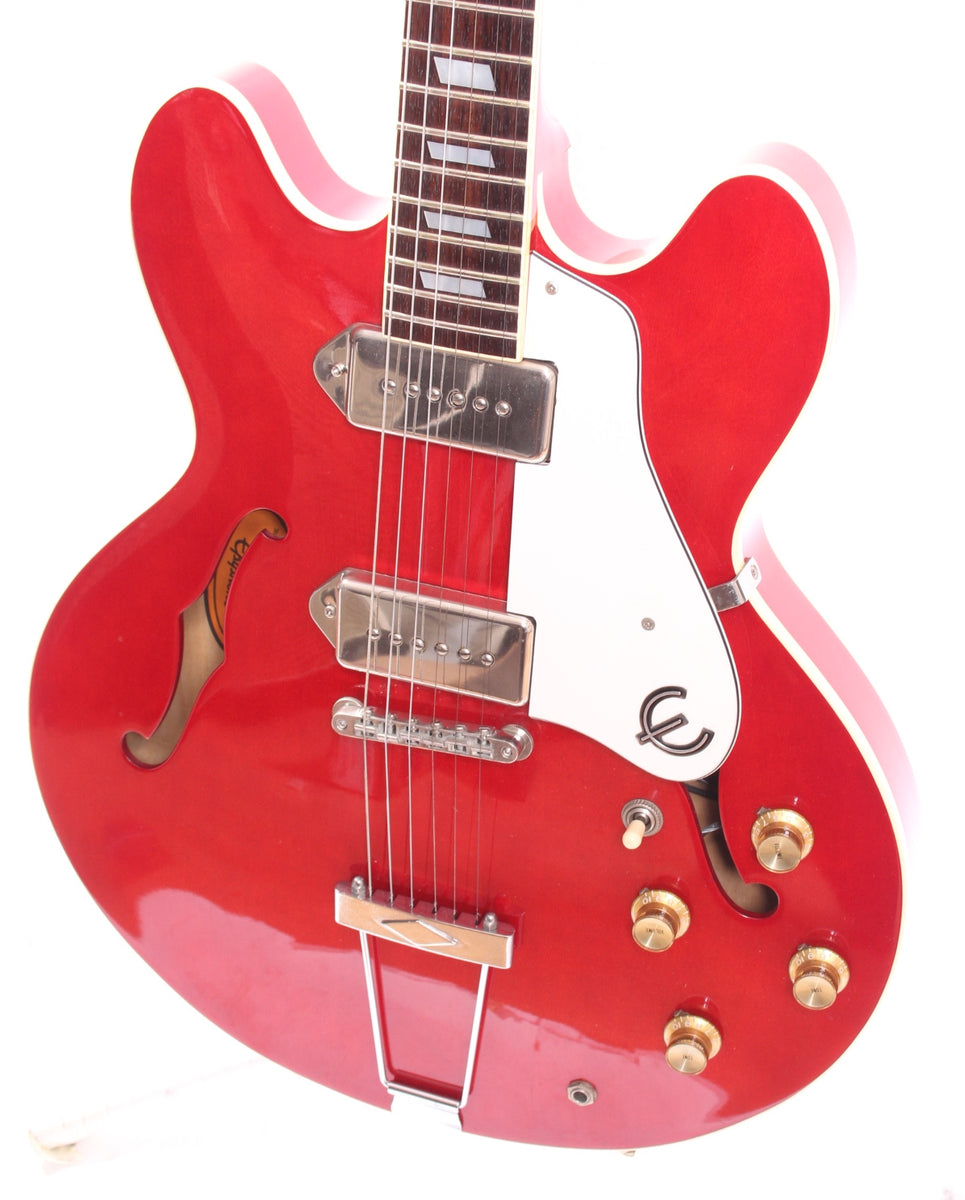 1993 Epiphone Casino cherry red – Yeahman's Vintage & Used Guitars