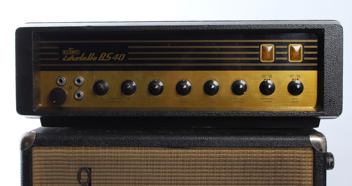 1964 Klemt Echolette BS40 w/ 2x12" cabinet – Yeahman's Vintage & Used ...