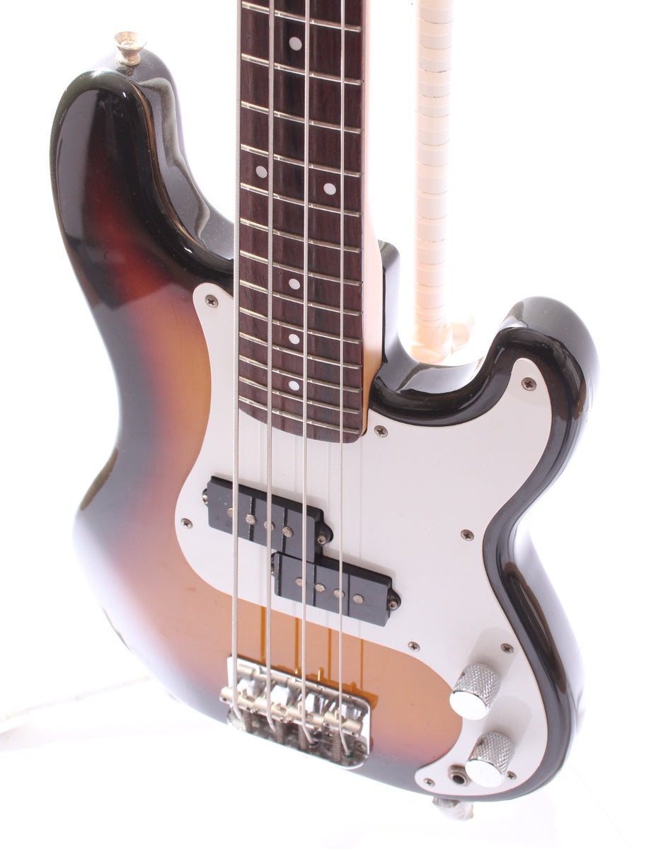 1992 Fender Precision Bass Mini MPB-33 sunburst – Yeahman's Vintage ...