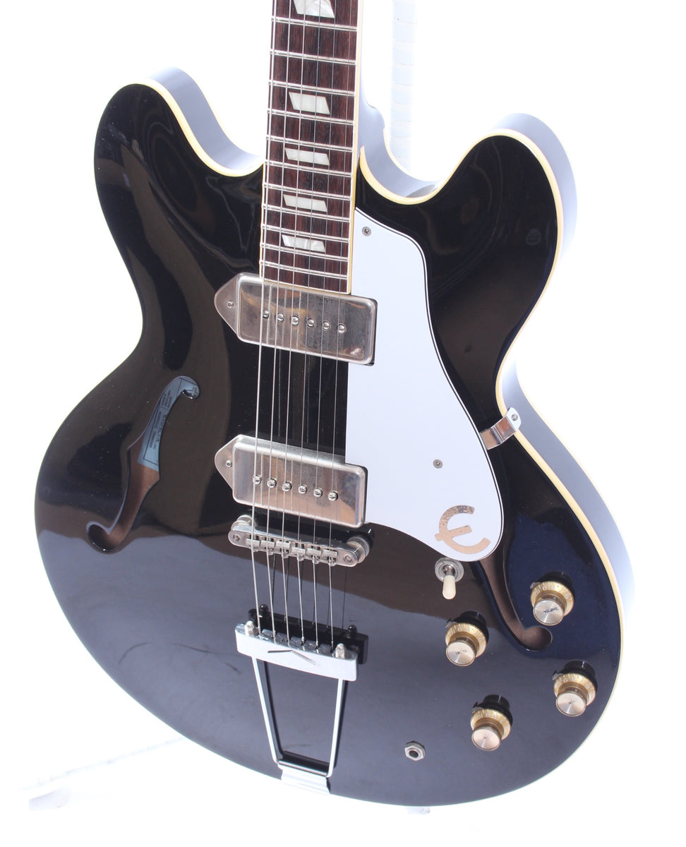2003 Epiphone Casino limited edition nitro finish ebony – Yeahman's ...