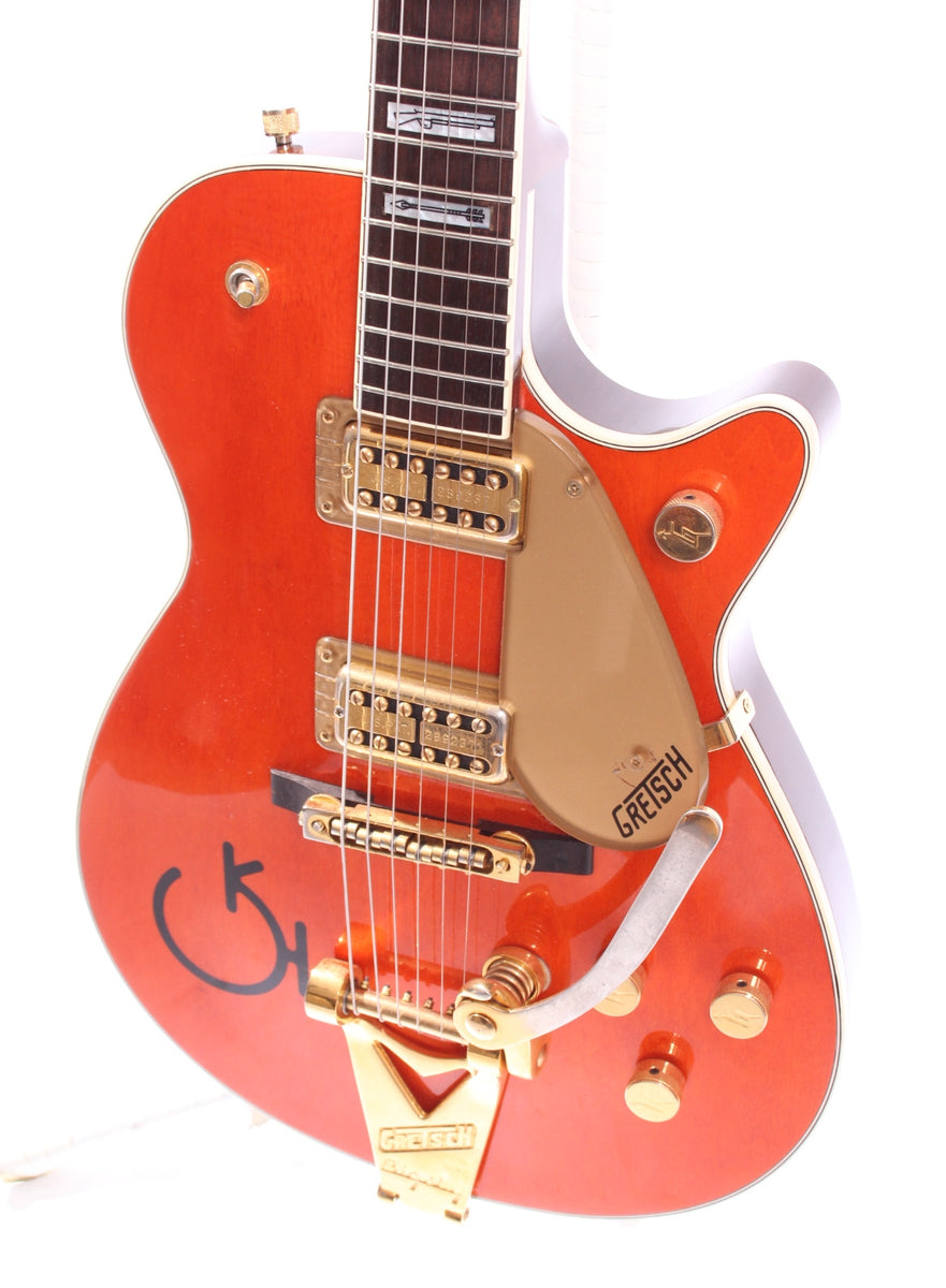1989 Gretsch Roundup 6121 orange – Yeahman's Vintage & Used Guitars