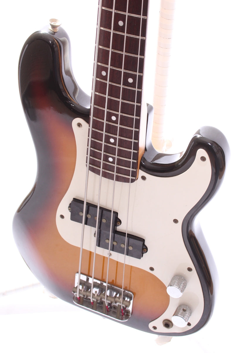 1992 Fender Precision Bass Mini MPB-33 sunburst – Yeahman's Vintage ...